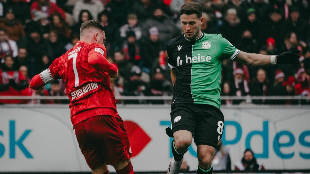 Hannover 96: Der Sieg zum Greifen nahe: 96 spielt 0:0 beim formstarken 1. FC Kaiserslautern