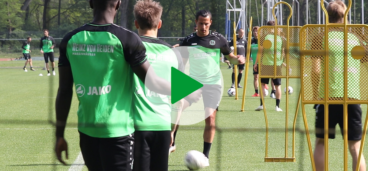 Hannover 96: 96TV-Trainingsreport: Ihlas wieder am Ball & Eddy voll dabei