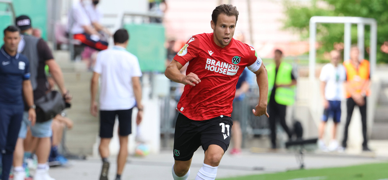 Hannover 96: Louis Schaub: "Das Wichtigste ist, dass wir weitergekommen ...