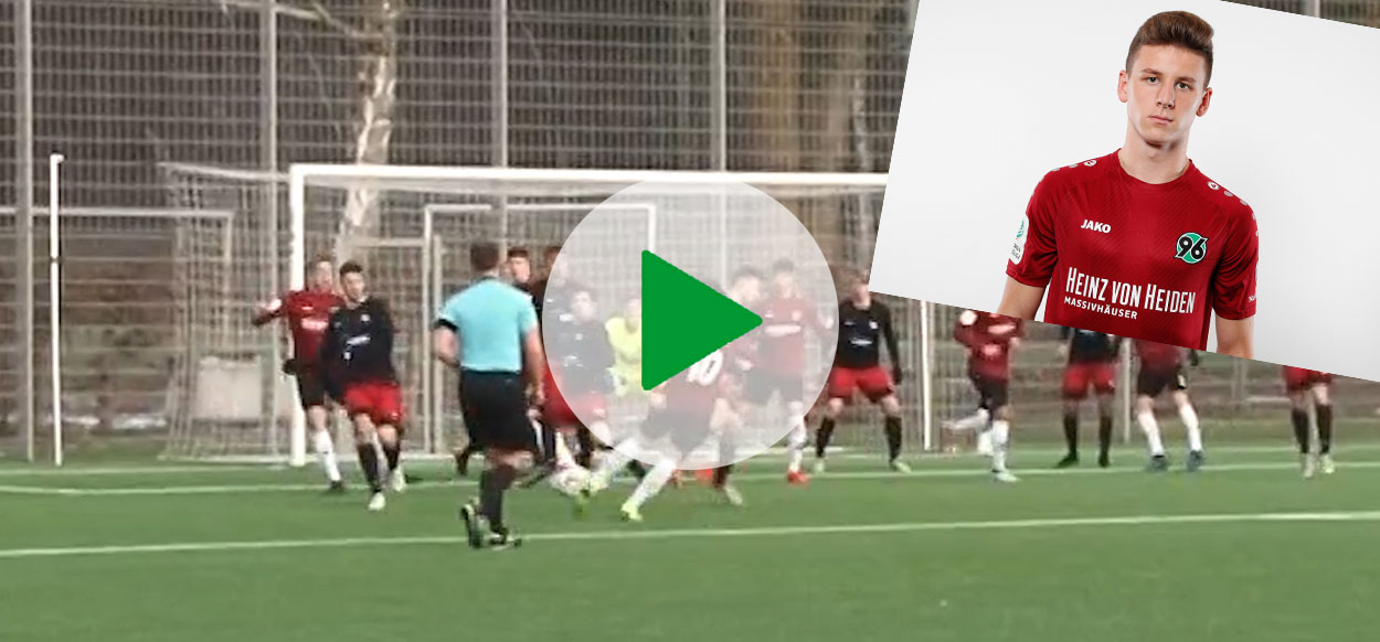 Hannover 96: Justin Neiß´ Dropkick ist Euer "Akademie-Tor des Monats ...