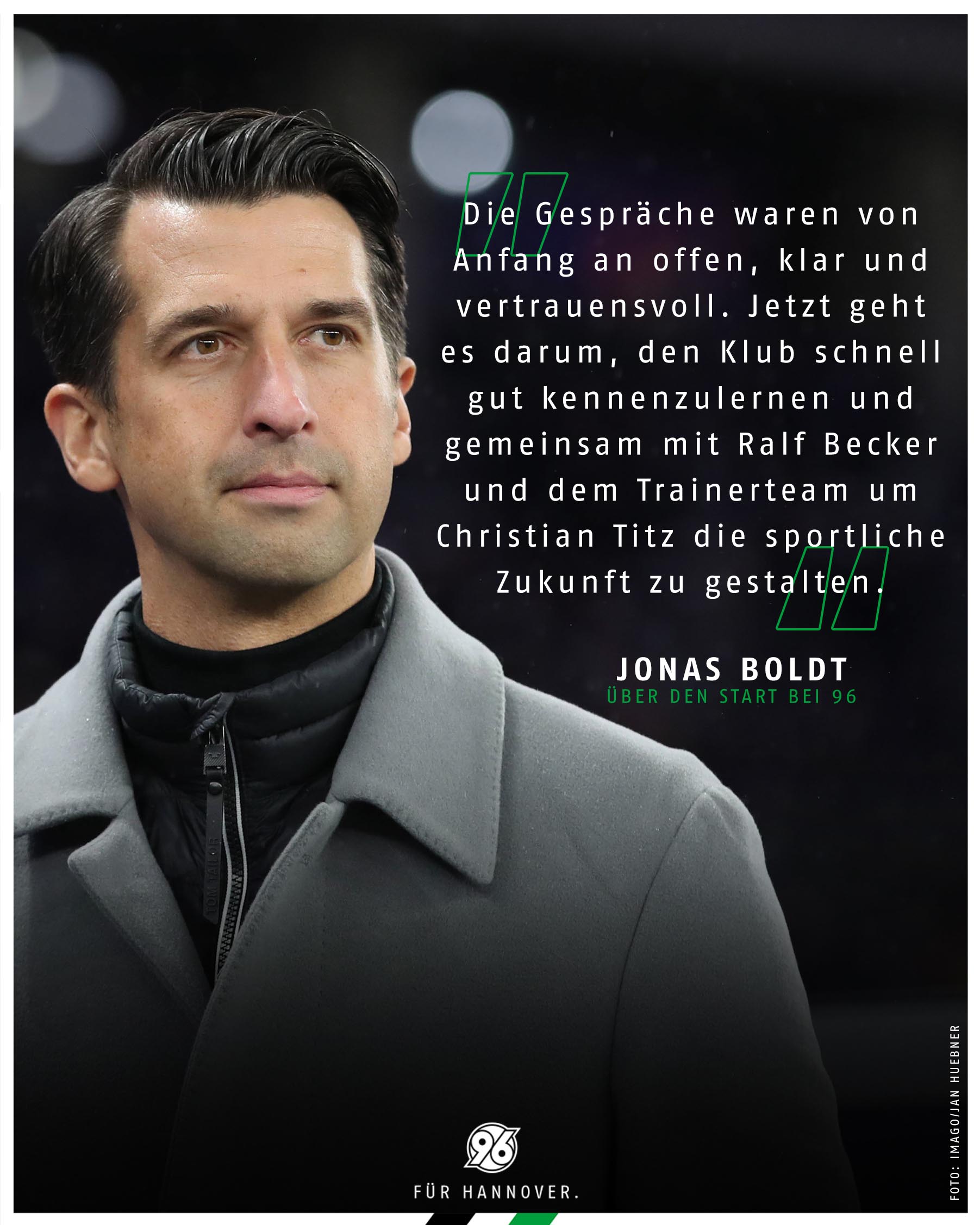 Hannover 96: Zum 1. Juni: Jonas Boldt wird Geschäftsführer Sport bei ...