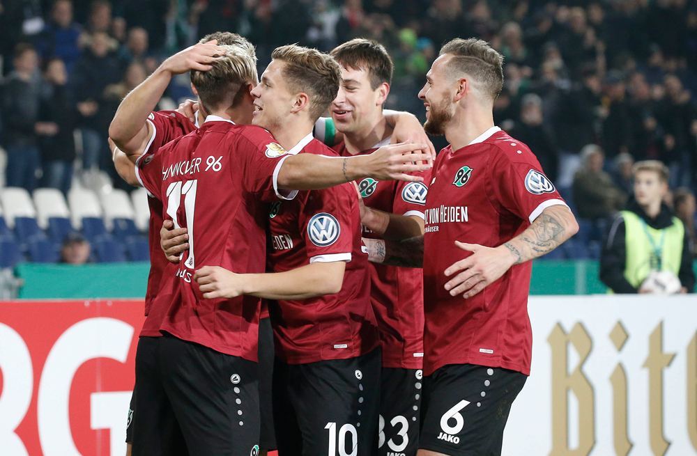Hannover 96: Bilder zum Pokalspiel