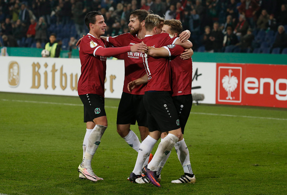 Hannover 96: Bilder zum Pokalspiel